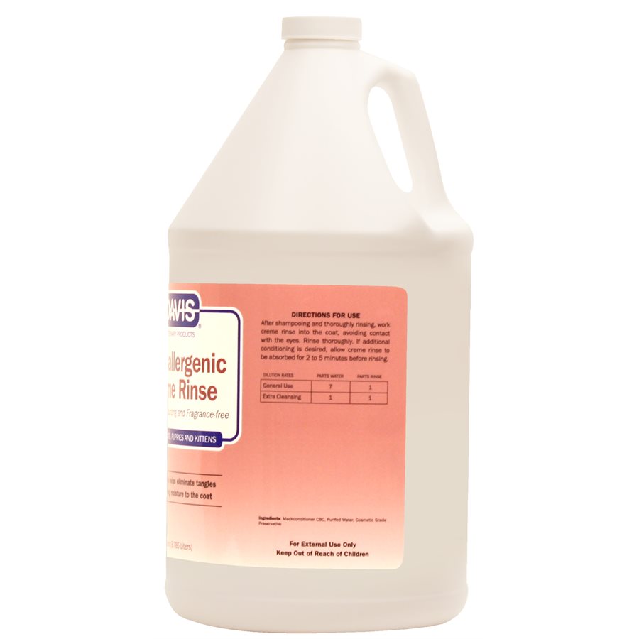 Hypoallergenic Creme Rinse, Gallon