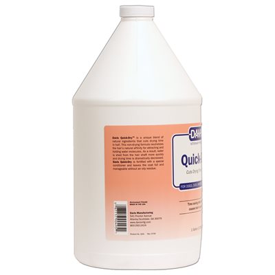 Quick-Dry Spray, Gallon **After Bath Finishing Spray**